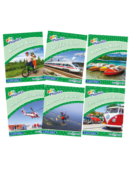 Jolly Phonics Our World Readers, Level 3 – JollyWorks Ltd.